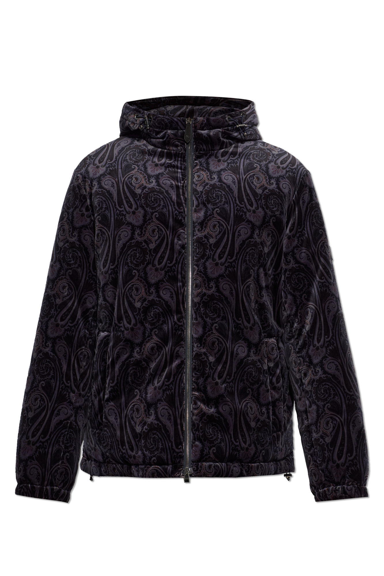 ETRO Etro Oversized Velour Paisley Jacket